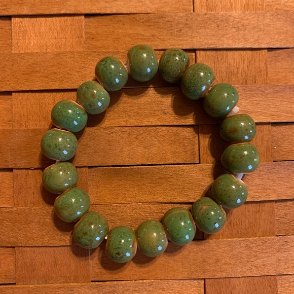 Jewelry | Clay Sage Green Bracelet 1 Bracelet Brand New | Poshmark